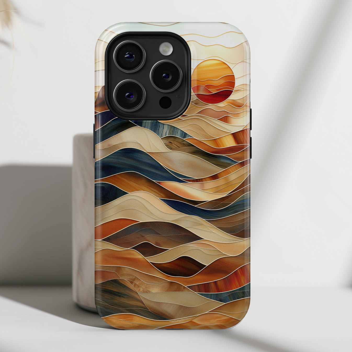 Abstract Desert Landscape Design iPhone Case – SigCase