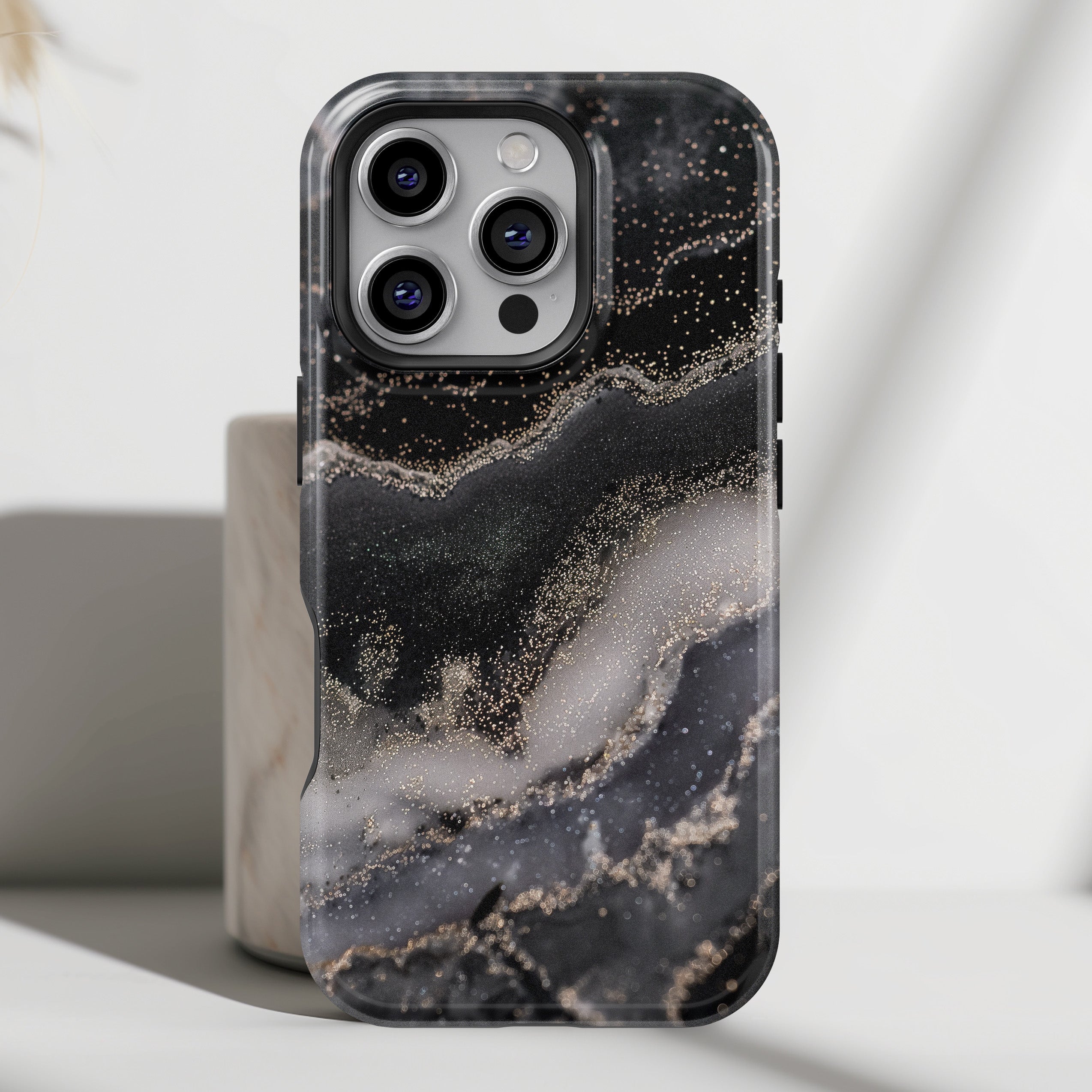 Luxury Black Marble Case for iPhone – SigCase