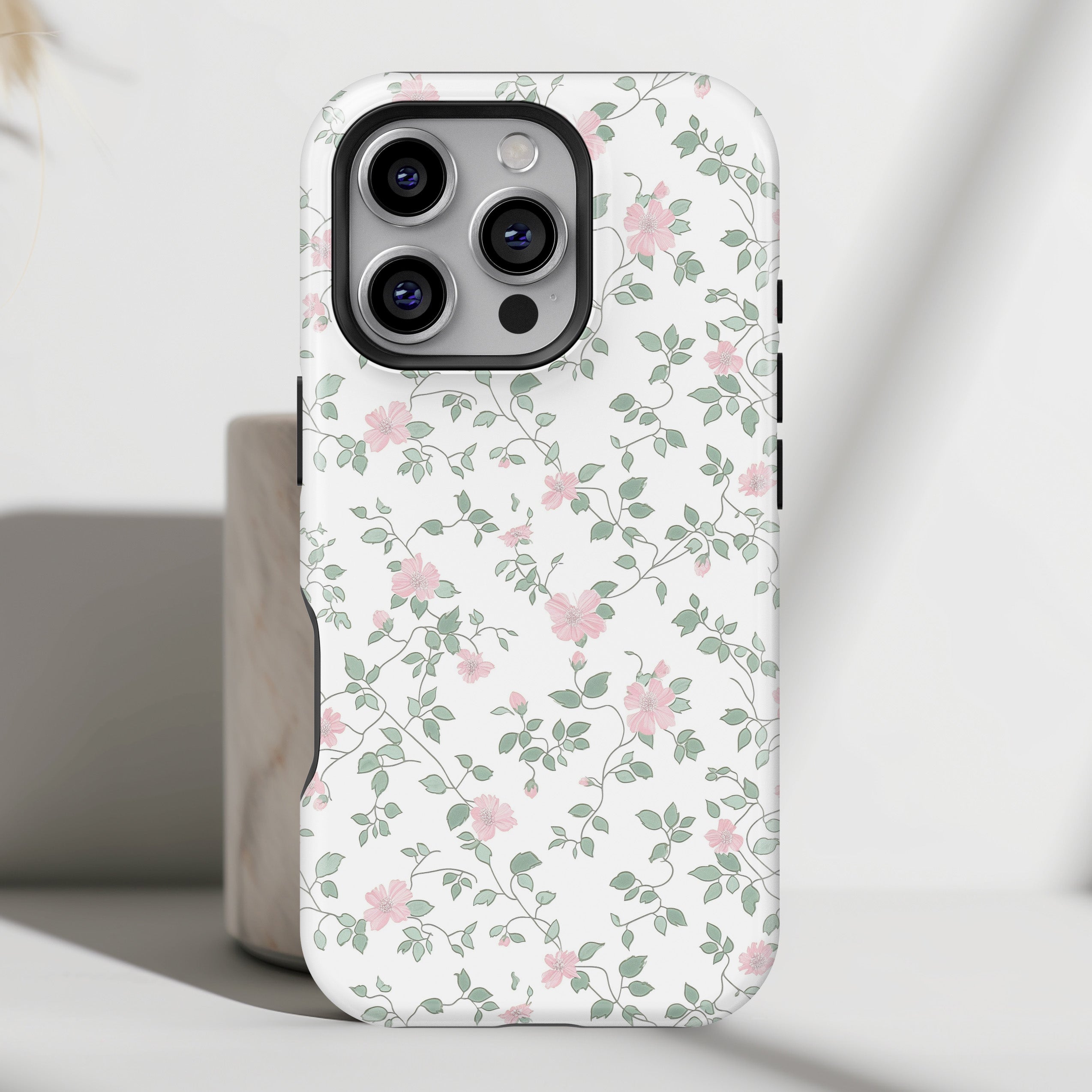 Coquette Flower Pattern Design Design iPhone Case – SigCase