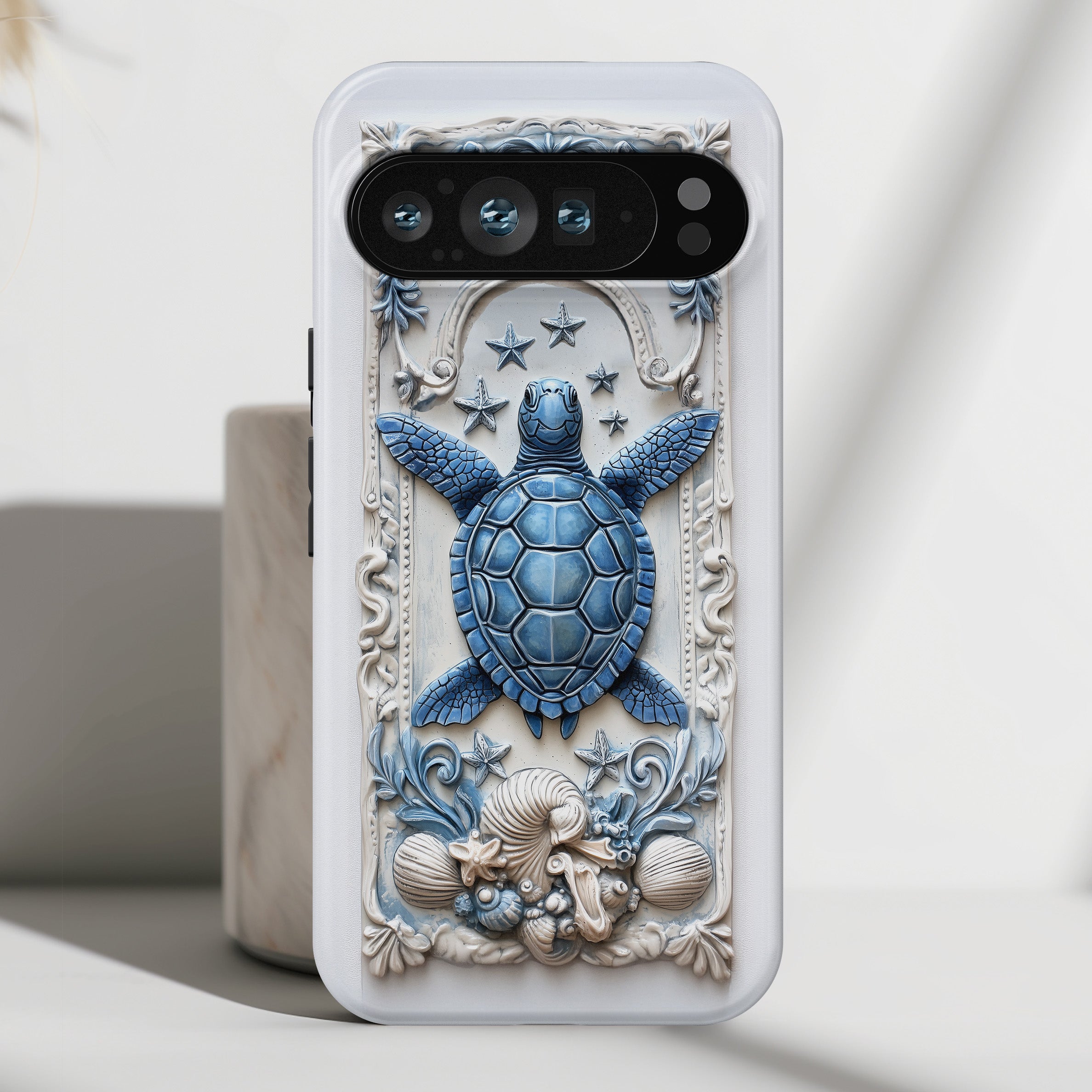 Elegant Turtle Sculpture Design Phone Case for Google Pixel – SigCase