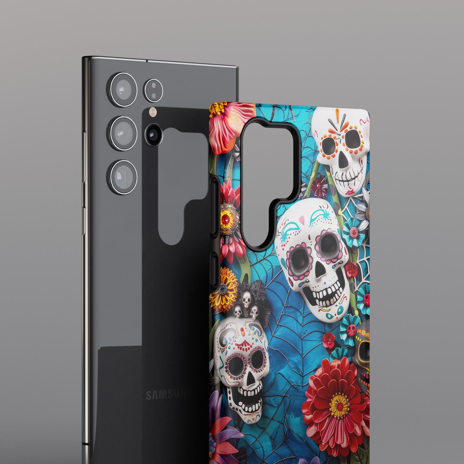 Calaveritas Mexican Sugar Skull Design 2 Case for Galaxy S series Phon ...