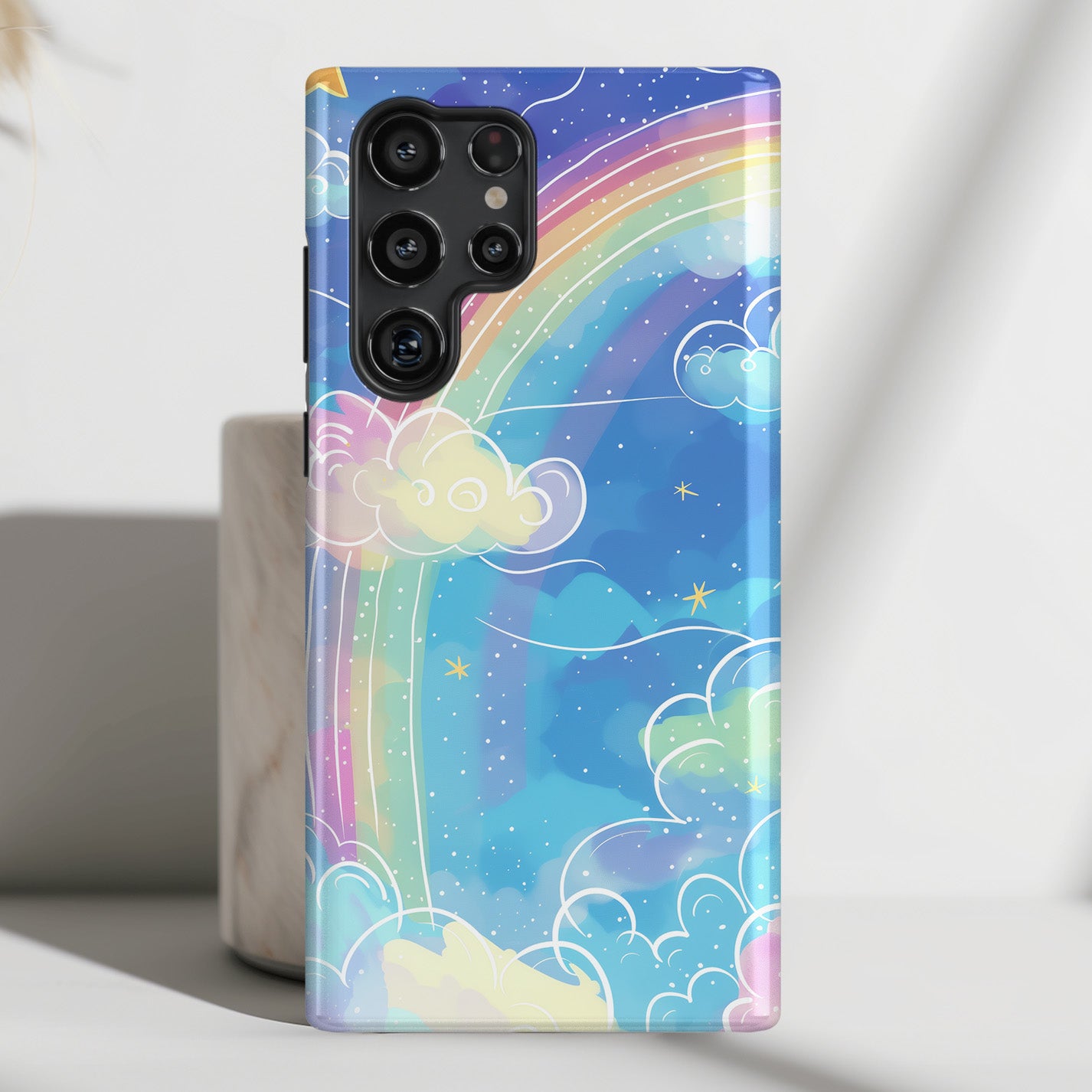 Pastel Rainbow Design Case for Galaxy S series Phones – SigCase