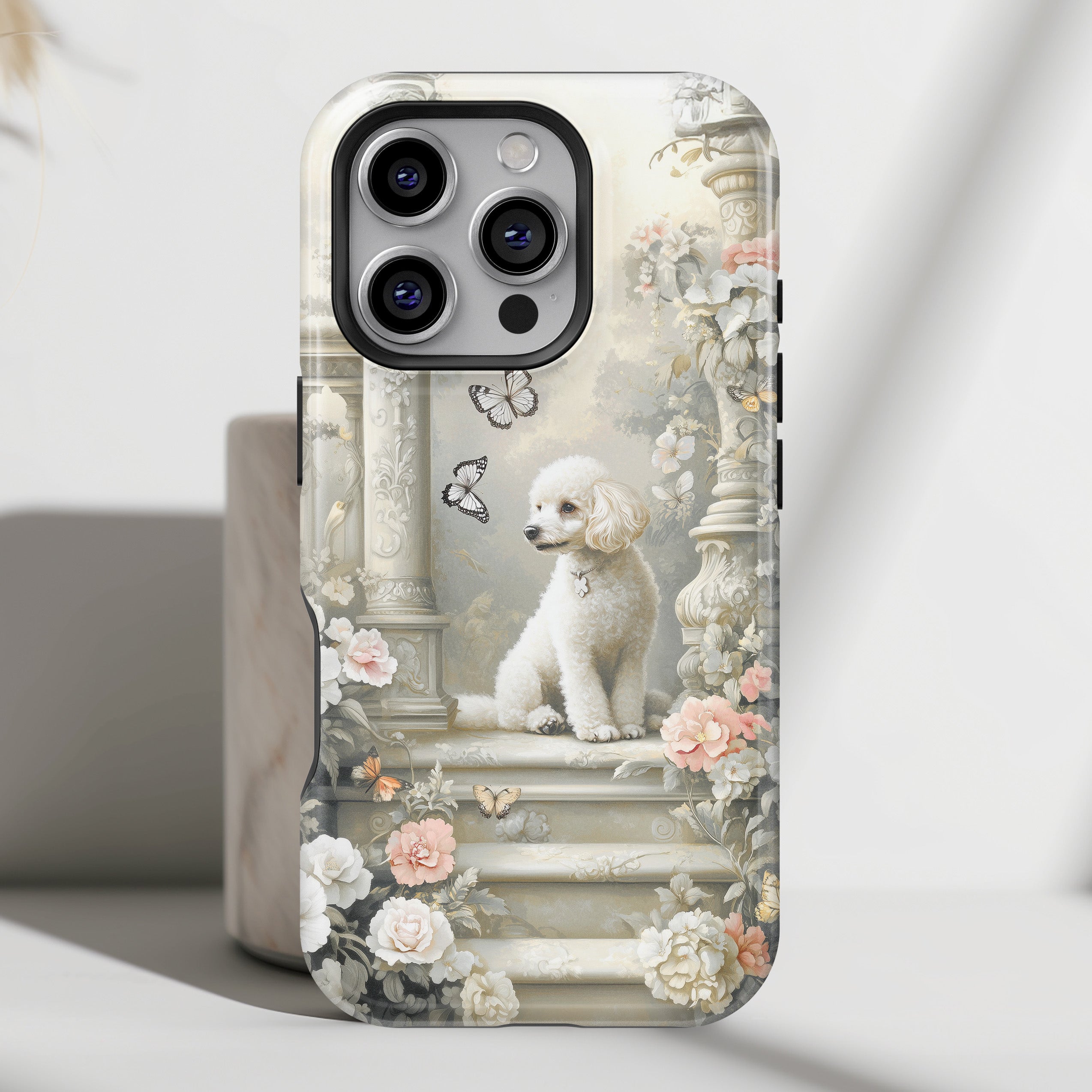 Poodle French Toile Design iPhone Case – SigCase