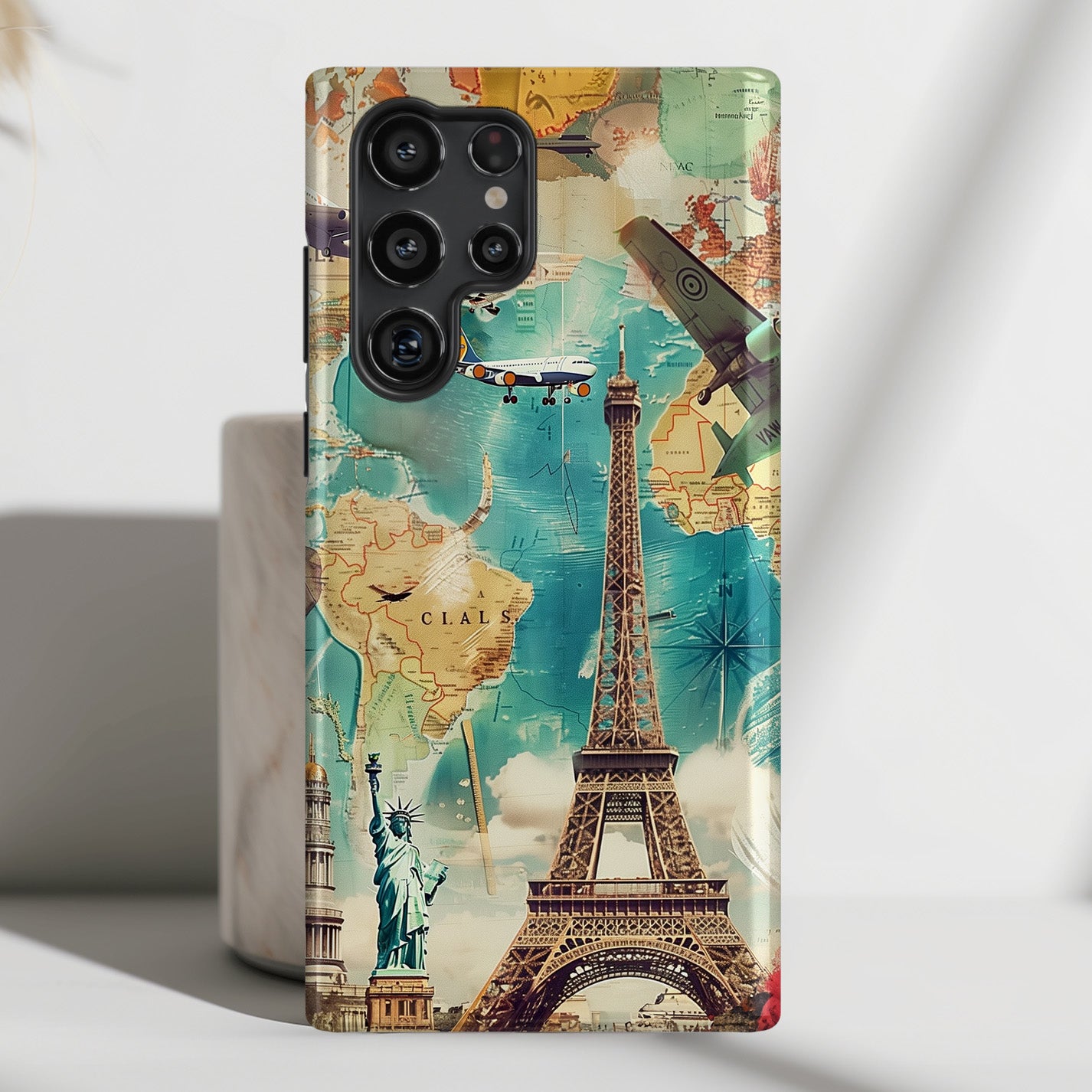 Travel Collage Design Case for Galaxy S series Phones – SigCase
