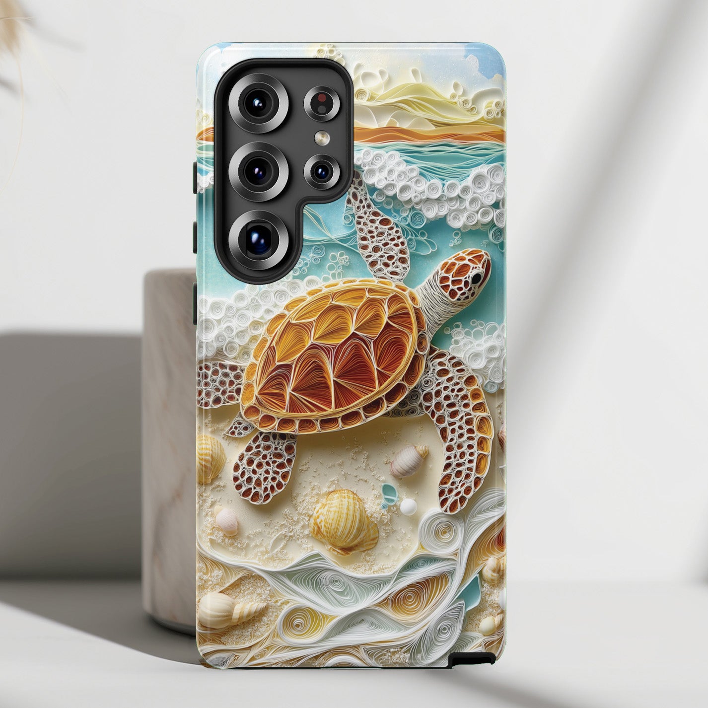 Turtle on the Beach Phone Case for Galaxy S series Phones – SigCase
