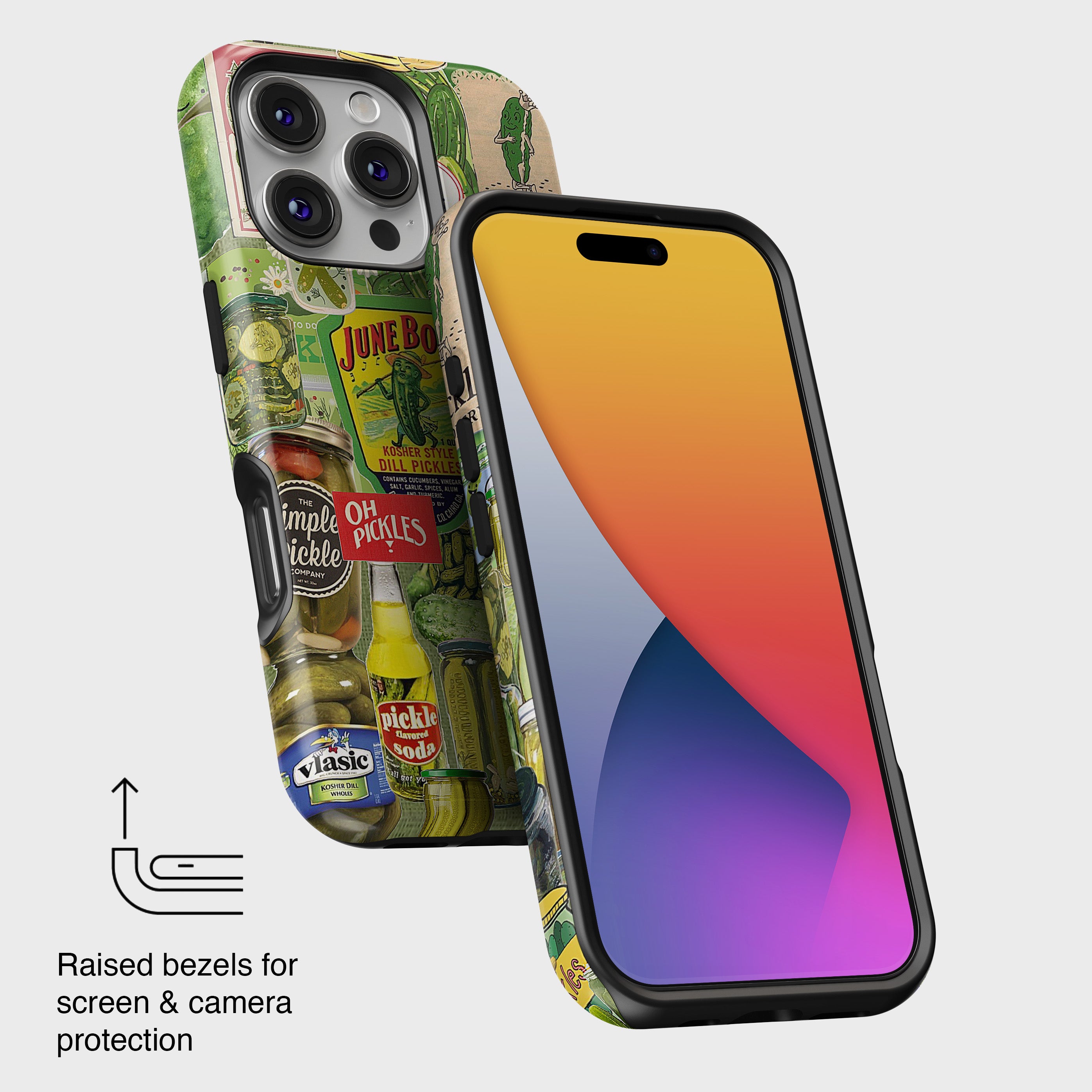 Vintage Pickle Collage iPhone Case – SigCase